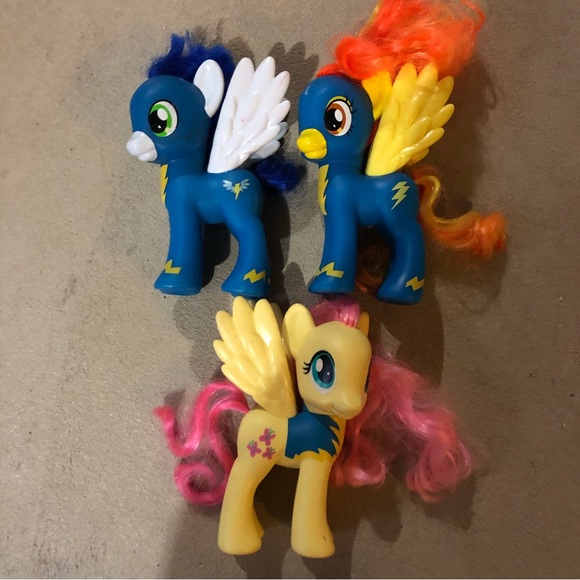 Hasbro | Toys | My Little Pony Wonderbolts Figures Set Of 3 | Poshmark